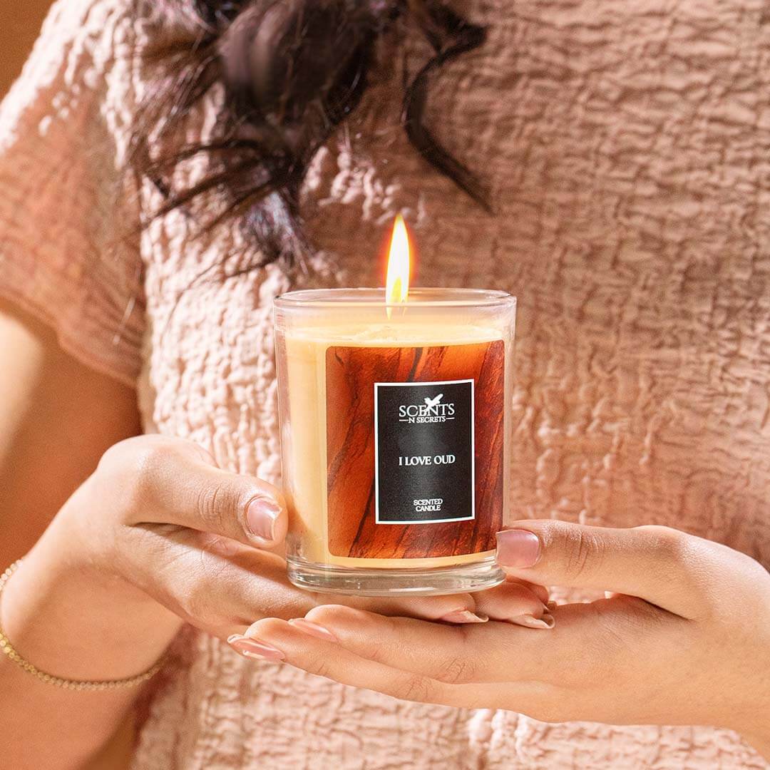 I Love Oud Scented Candle - Scents N Secrets - Scents N Secrets